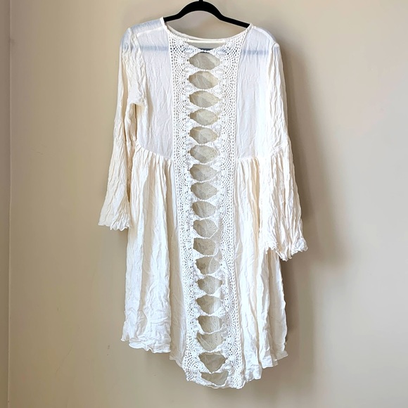 Dresses | Gorgeous Bohemian Cream Colored Dress | Poshmark